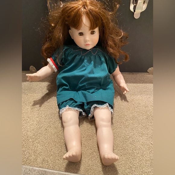 Susan Gibson | Toys | 97s Susan Gibson Brown Haired Eyed Baby Toddler ...